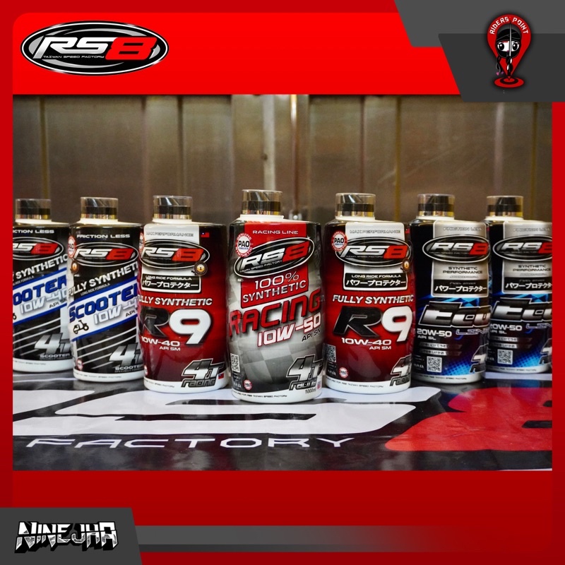 RS8 SYNTHETIC LUBRICANTS (RACING/SCOOTER/R9/ECO) 1 LITER 800 ML OIL ...