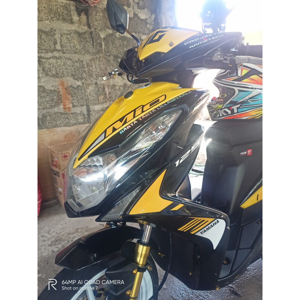 YAMAHA MIO MXi/MX 125 STOCK DESIGN STICKER DECALS | Shopee Philippines