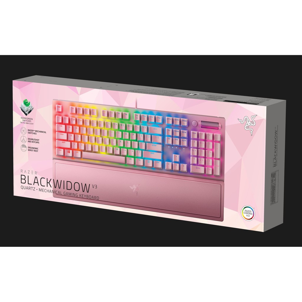 Razer Blackwidow V3 / Razer Blackwidow V3 Quartz Mechanical Gaming ...