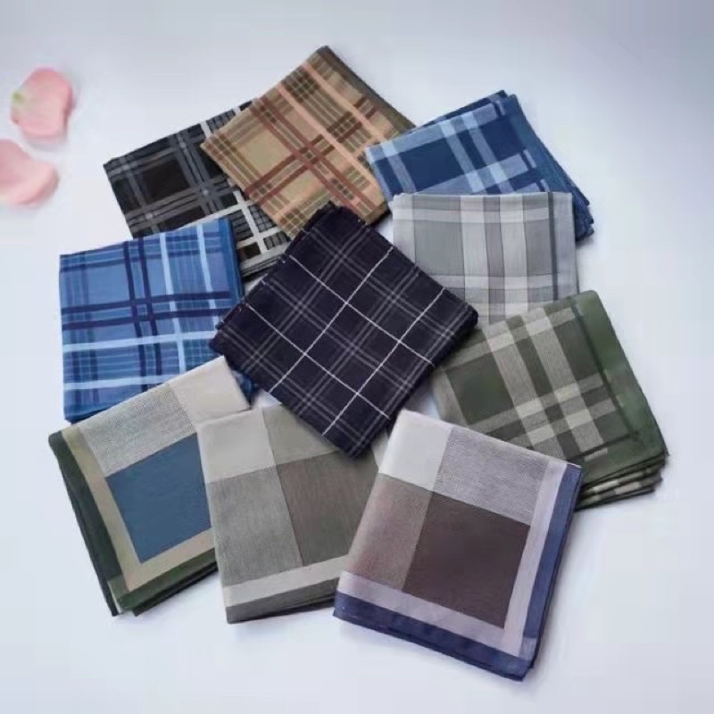 Male assorted cotton handkerchief panyo scarf bandana checkered (each ...