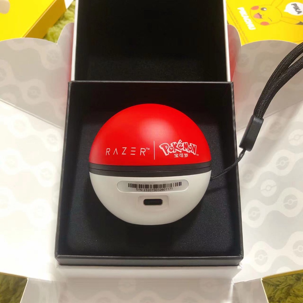 Razer Pokemon Pikachu Earphones Bluetooth Pok-Mon Bluetooth Earphone ...