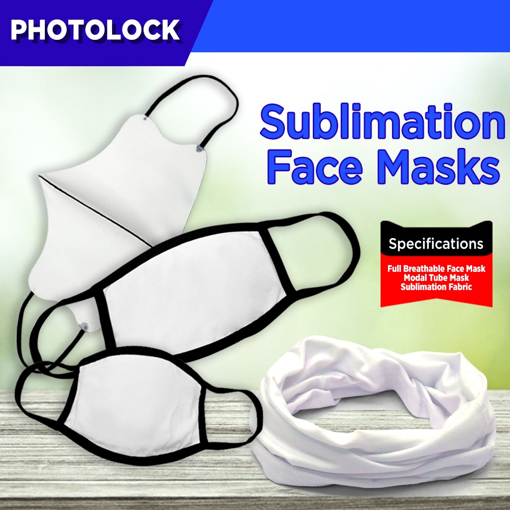 Sublimation Blank Printable Modal Tube Scarf Bandana/Head Scarf Mask ...