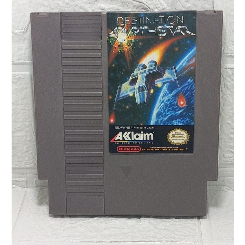 NINTENDO NES DESTINATION EARTH STAR GAME | Shopee Philippines