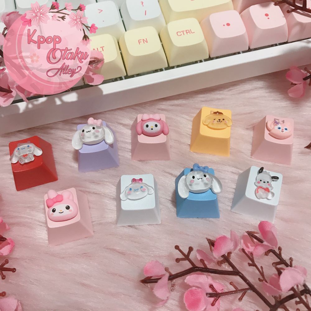 Mini Sanrio Collection A Artisan Keycaps | Kpop Otaku Alley Keycaps ...