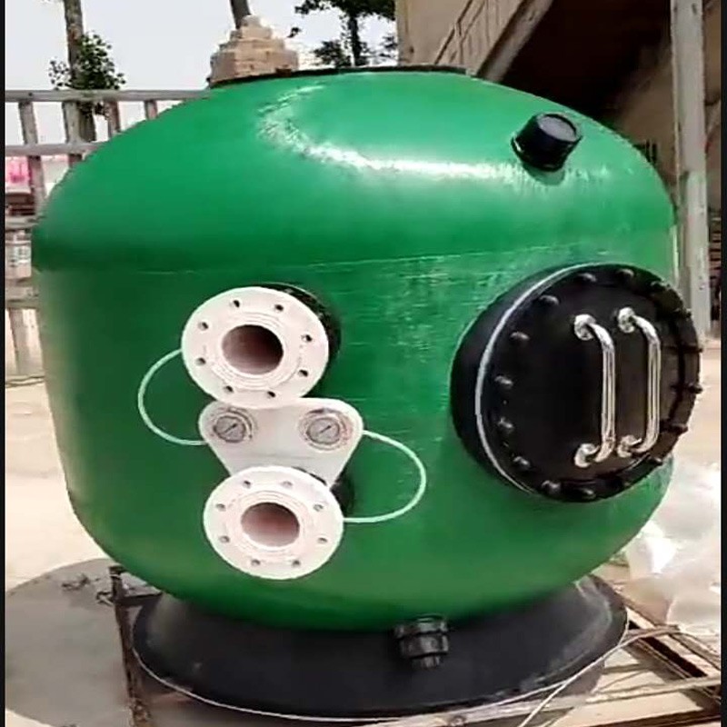 Sand tank filter☃ Outdoor hot spring swimming pool fish pond landscape ...