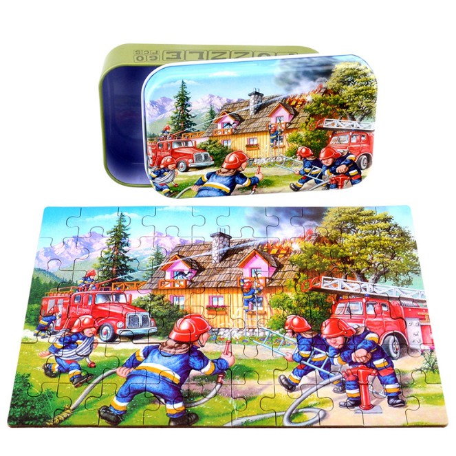 60-piece Jigsaw (Tin Box) | Shopee Philippines