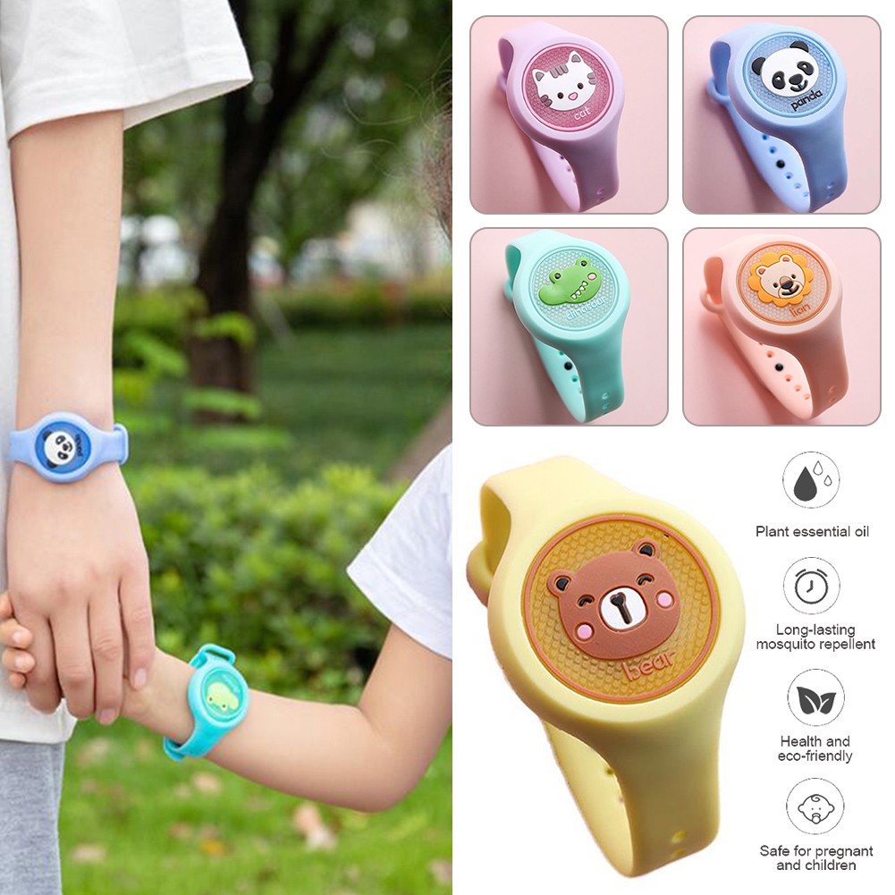Portable Mosquito Repellent Wristband Anti Wrist Watch Mosquitoes ...