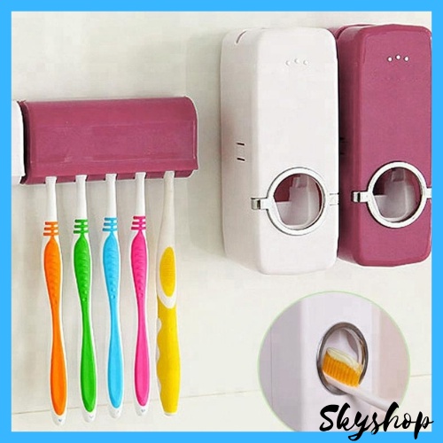 SKYSHOP TOUCH ME TOOTHPASTE DISPENSER | Shopee Philippines