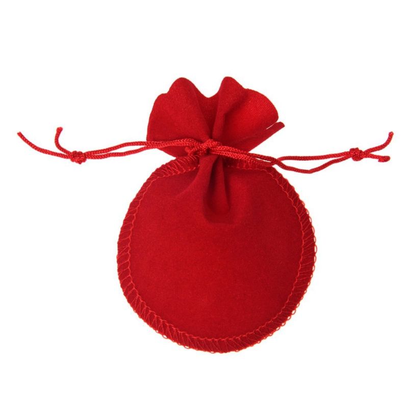 Red velvet pouch 7cmx9cm perfect storage for jewelry, Amulet or wedding ...