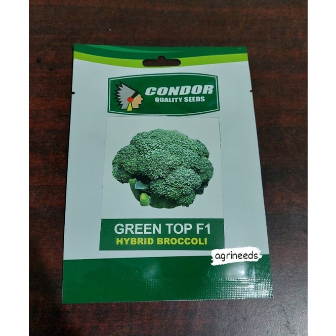 Green Top F1 (0.5 grams) Hybrid Broccoli by Condor Seeds | Shopee ...
