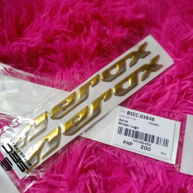 AEROX STICKER by SEC MOTOSUPPLY | Shopee Philippines