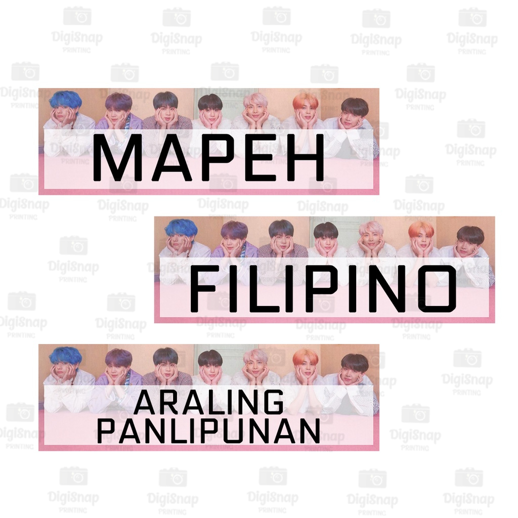 Subject Stickers - BTS Theme | Shopee Philippines