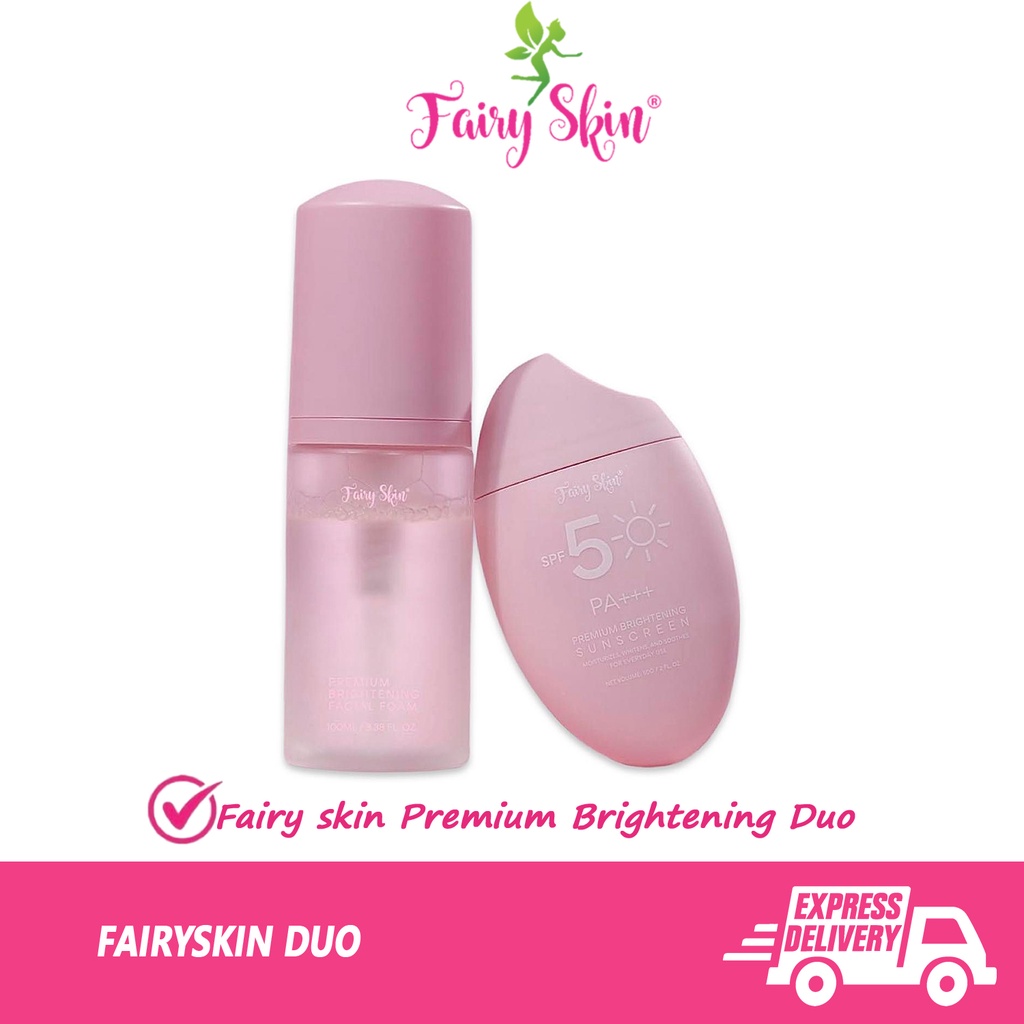 Fairy Skin Premium Brightening Sunscreen | Shopee Philippines