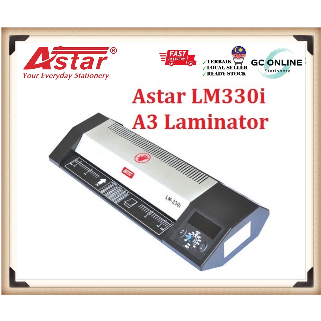 Astar Lm330i A3 Heavy Duty Laminator Laminating Machine Machine