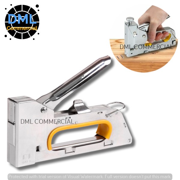 (DML-2316) 1 PC Staple Gun Tacker Use Manual Nail Gun Code Woodworking ...