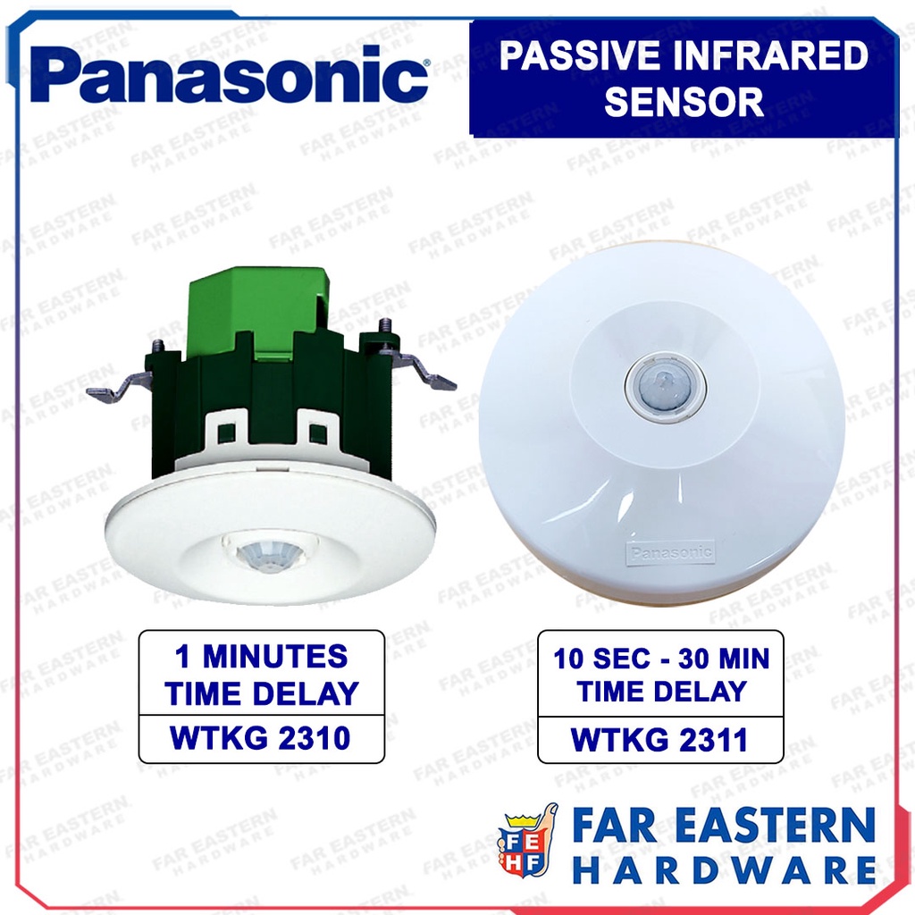 PANASONIC Passive Infrared Sensor Ceiling Flush Mount Type Made in ...