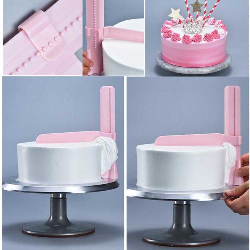 TAWING Adjustable Cake Smoother Tools Decorating Fondant Sugarcraft ...