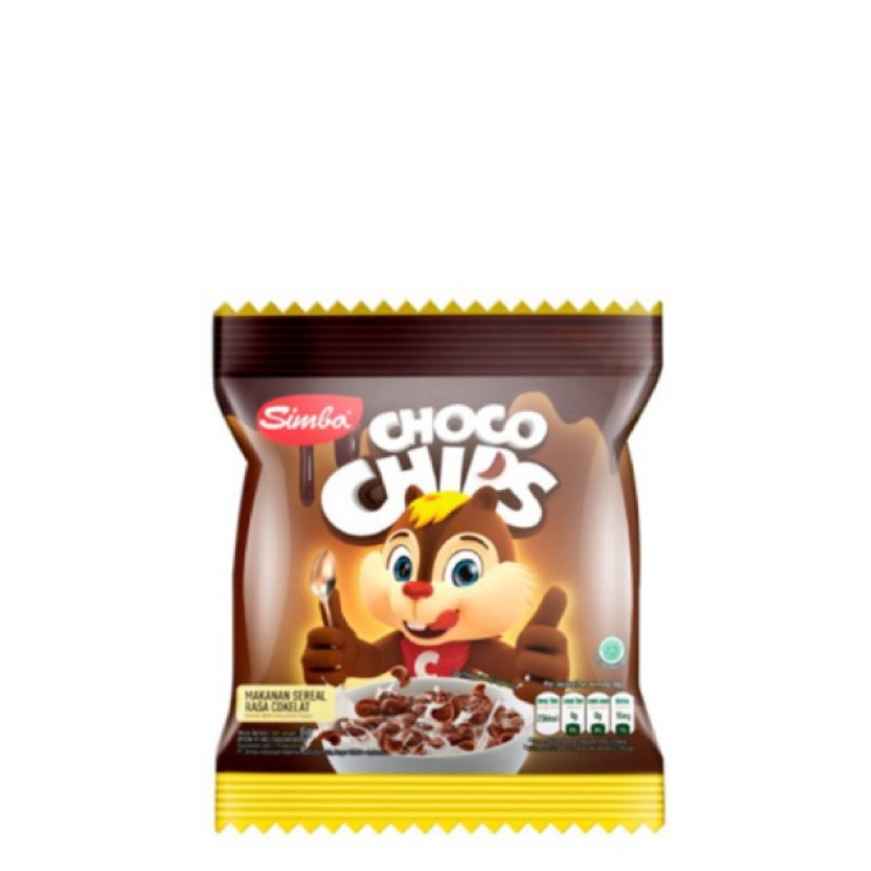 Simba Choco Chips Cereal Sachet 6gr | Shopee Philippines