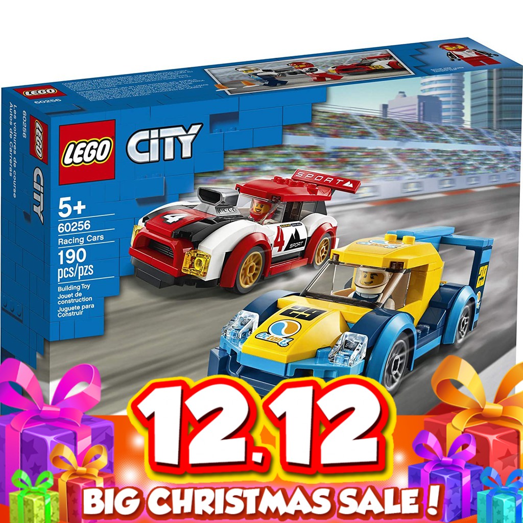 LEGO City Racing Cars 60256 Building Toy 190 Pieces Ages 5+ | Shopee ...