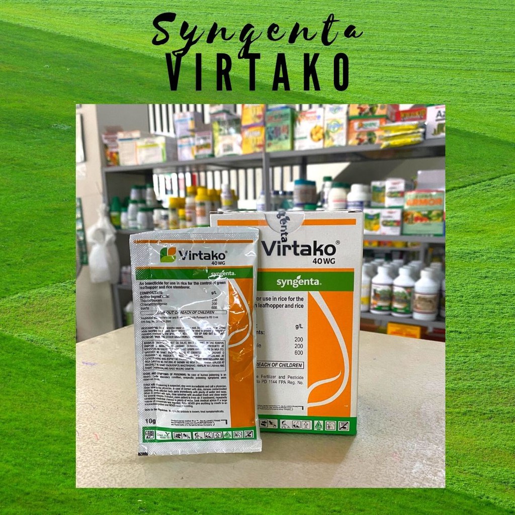 Syngenta VIRTAKO 40WG 10 grams | Shopee Philippines