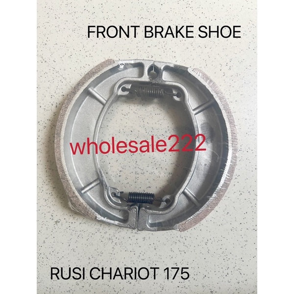 RUSI CHARIOT 175 FRONT BRAKE SHOE | Shopee Philippines
