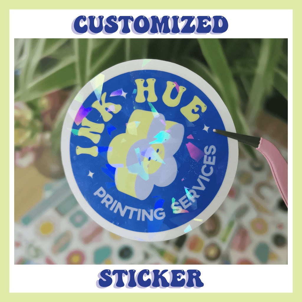 CUSTOMIZED / PERSONALIZED Regular and Waterproof Stickers Logo, Label ...