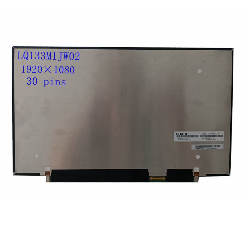 13.3 "Laptop led Lcd Display Matrix LQ133M1JW02 LQ133M1JW02A 100% sRGB ...