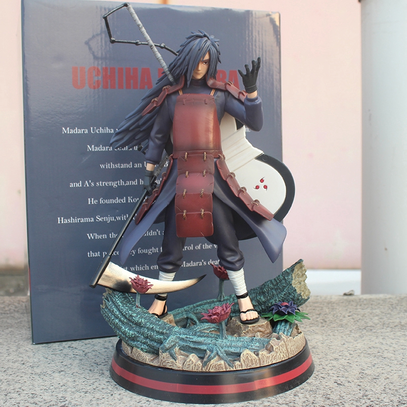 Naruto Uchiha Madara Statue Figure NARUTO GK Figurine Madara PVC Toys ...