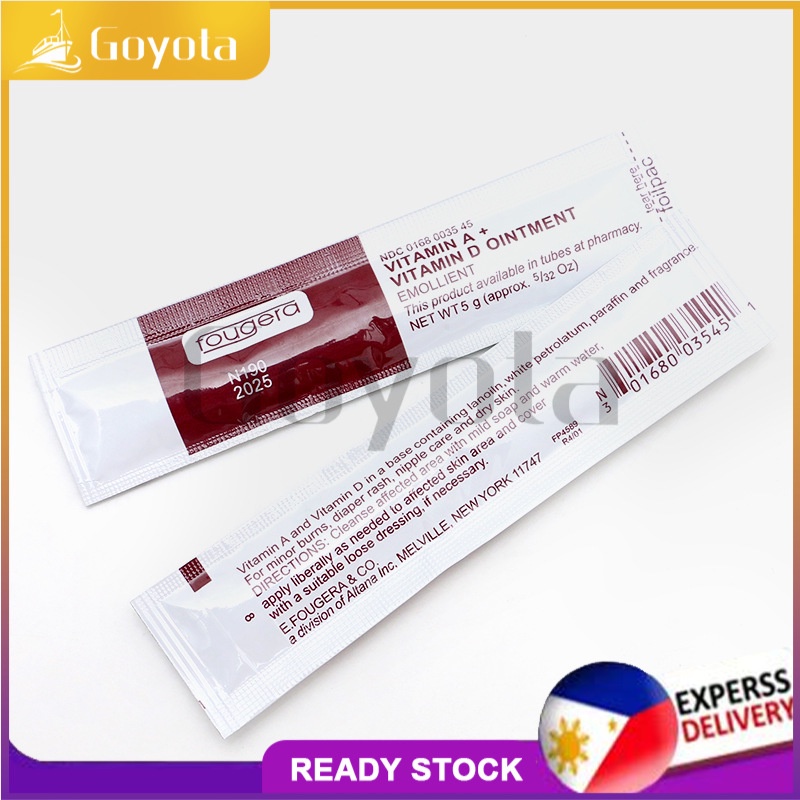 10/30/50pcs Fougera Vitamin Ointment Tattoo Care Products Vitamin A&D ...