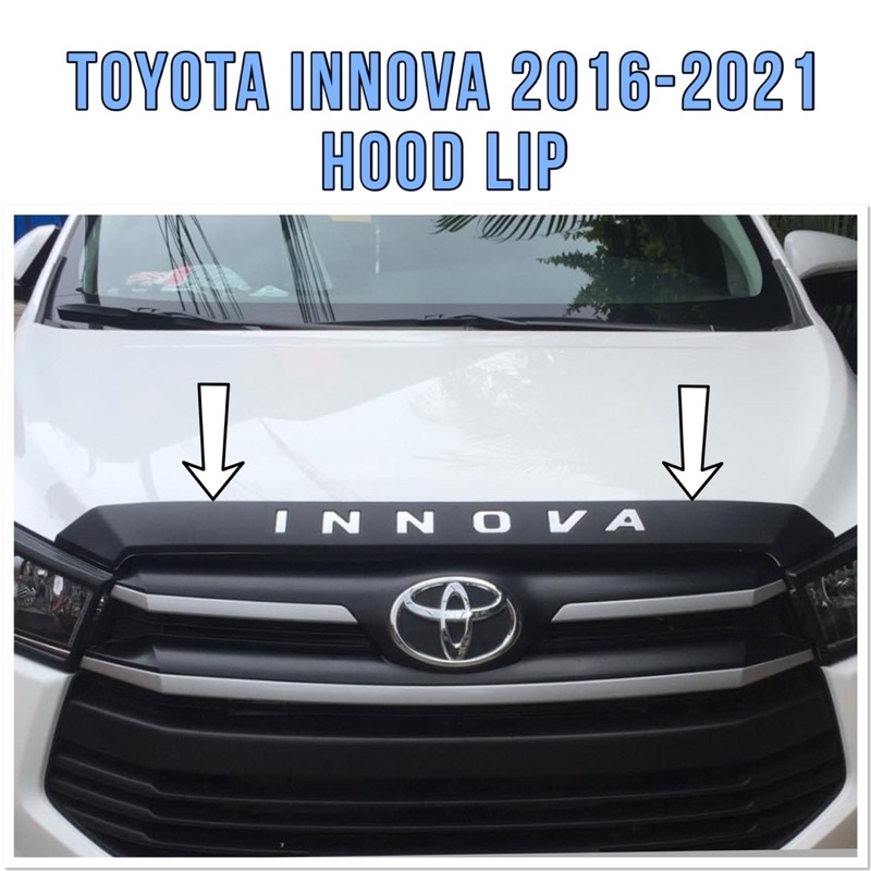 TOYOTA INNOVA 2016-2022 ORNAMENTAL HOODLIP | Shopee Philippines