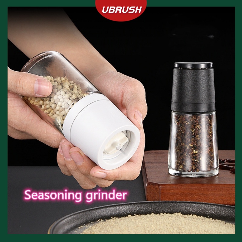 Seasoning grinder, manual pepper grinder, black pepper grinder with ...