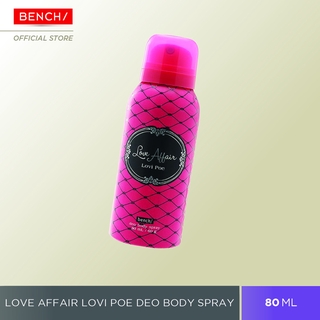 TDL0080A - BENCH/ Lovi Poe Love Affair Deo Cologne 80ml | Shopee ...