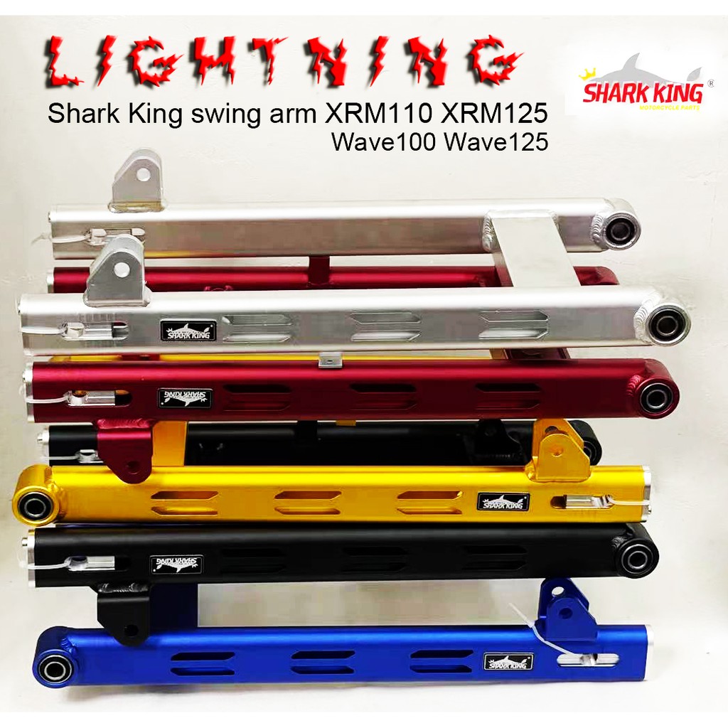 U-type Shark King swing arm W100/XRM125/XRM110/Wave125 swingarm ...