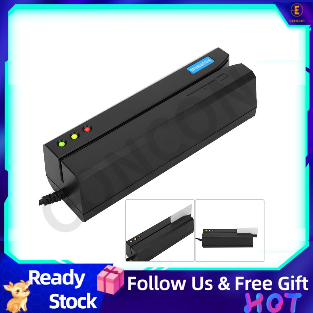 Concon MSR606 MSR605X Magnetic Strip Credit Card Reader Magstripe ...
