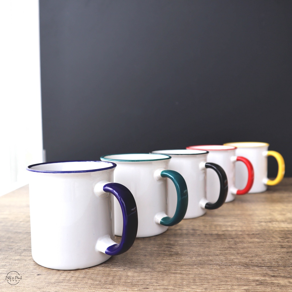 Red Cherry Porcelain Camper Mug | Shopee Philippines