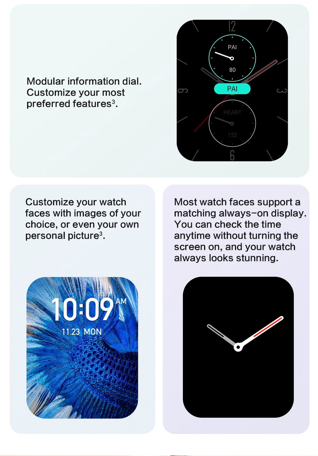 Amazfit GTS 2 3D Curved Bezel-less Design Music Storage and Playback ...