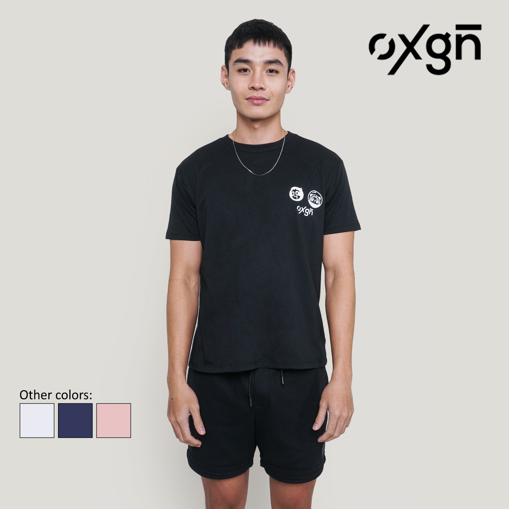 OXGN Mascot Slim Fit T-Shirt For Men (Black/Blush/White/Navy Blue ...
