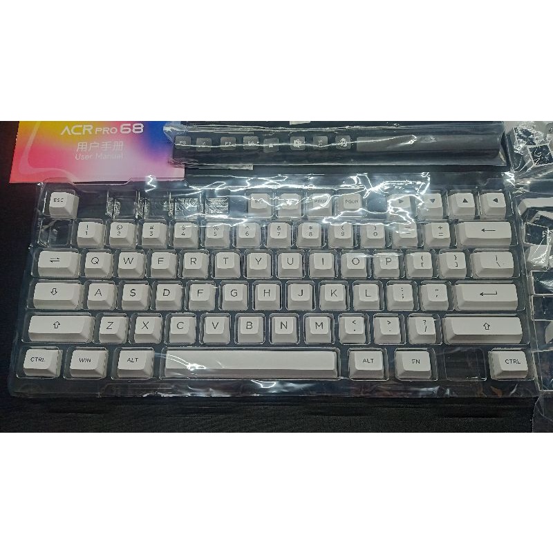 Akko BOW Keycap Set (197-Key) ASA Profile PBT Keycaps Double-Shot ...