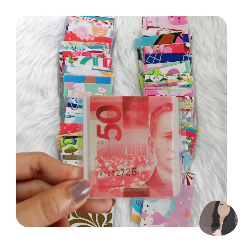 100 Mini Cash Envelopes PATTERN (laminated envelopes) | Shopee Philippines
