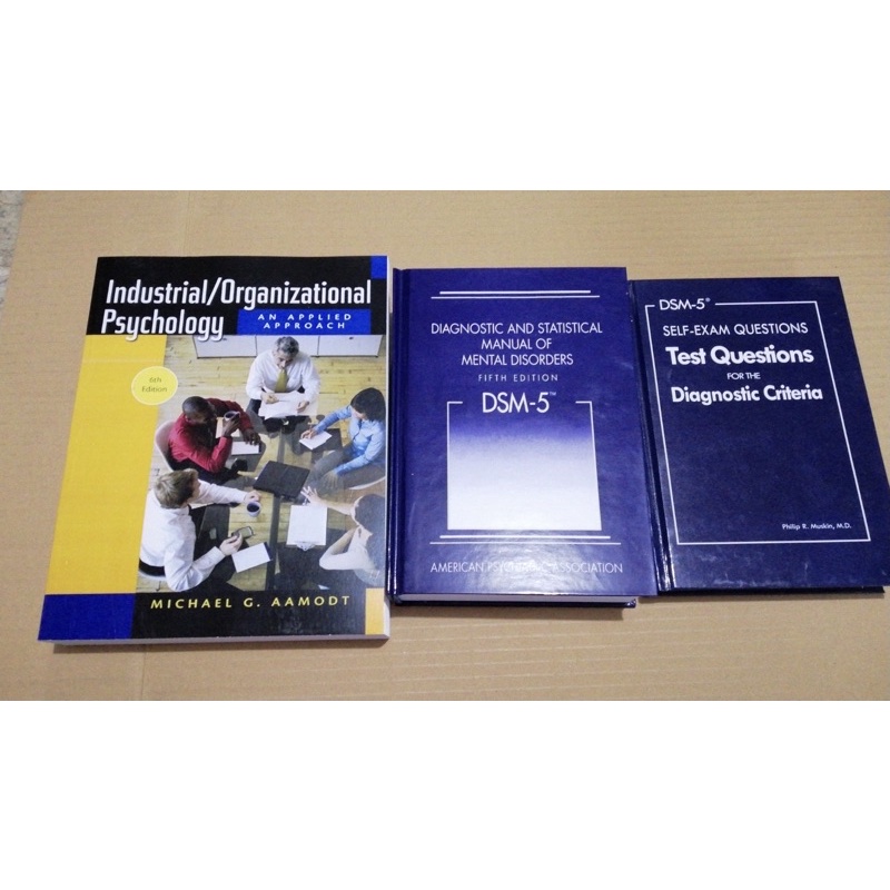 Bundle: Industrial/Organizational Psychology, DSM 5 & DSM 5 Self Exam ...