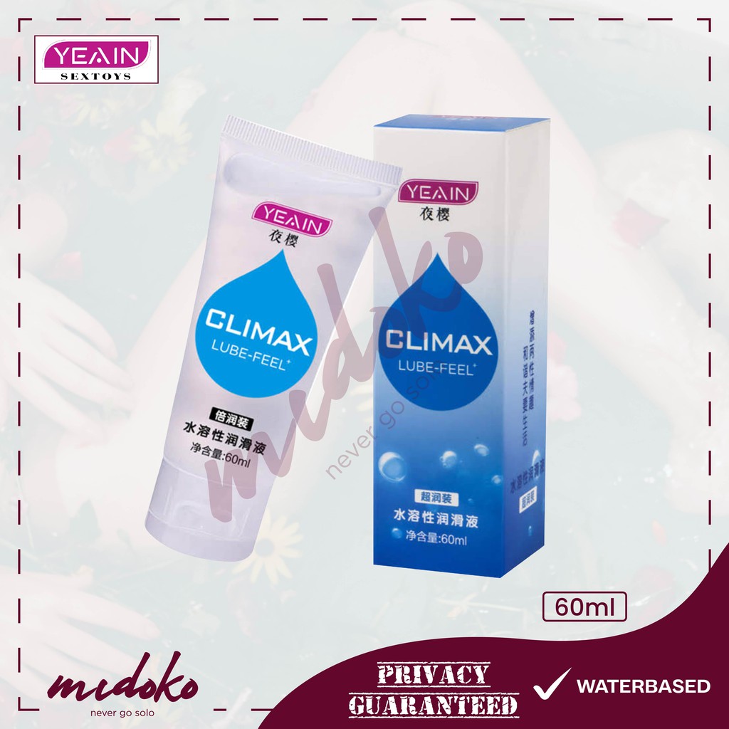 Midoko YEAIN Climax Ocean Breeze Water-Based Sex Lube Sex Lubricant Adult Sex Toys Compatible ...