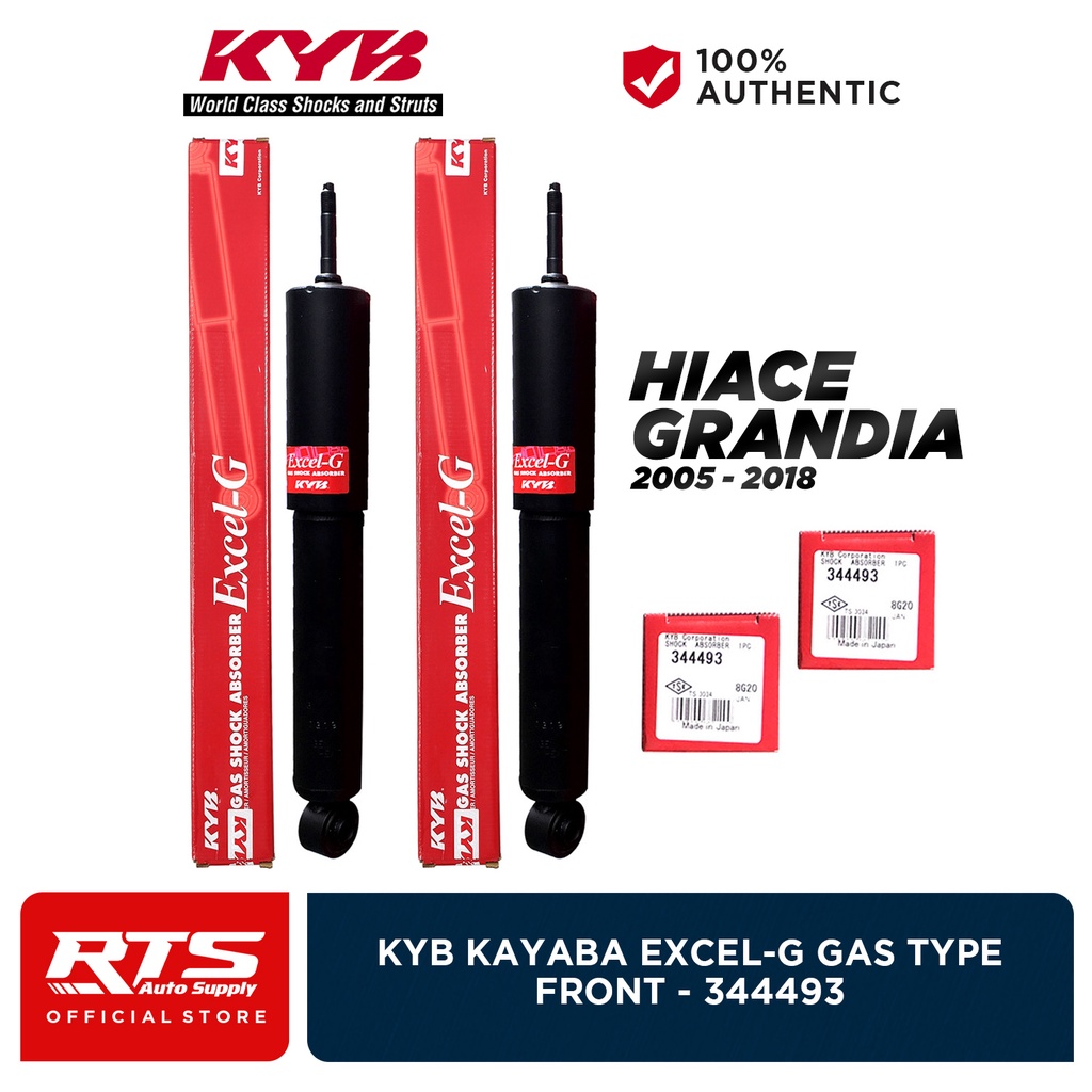 KYB Kayaba Front Shock Absorber for Toyota Hiace Grandia 2005-2018 ...