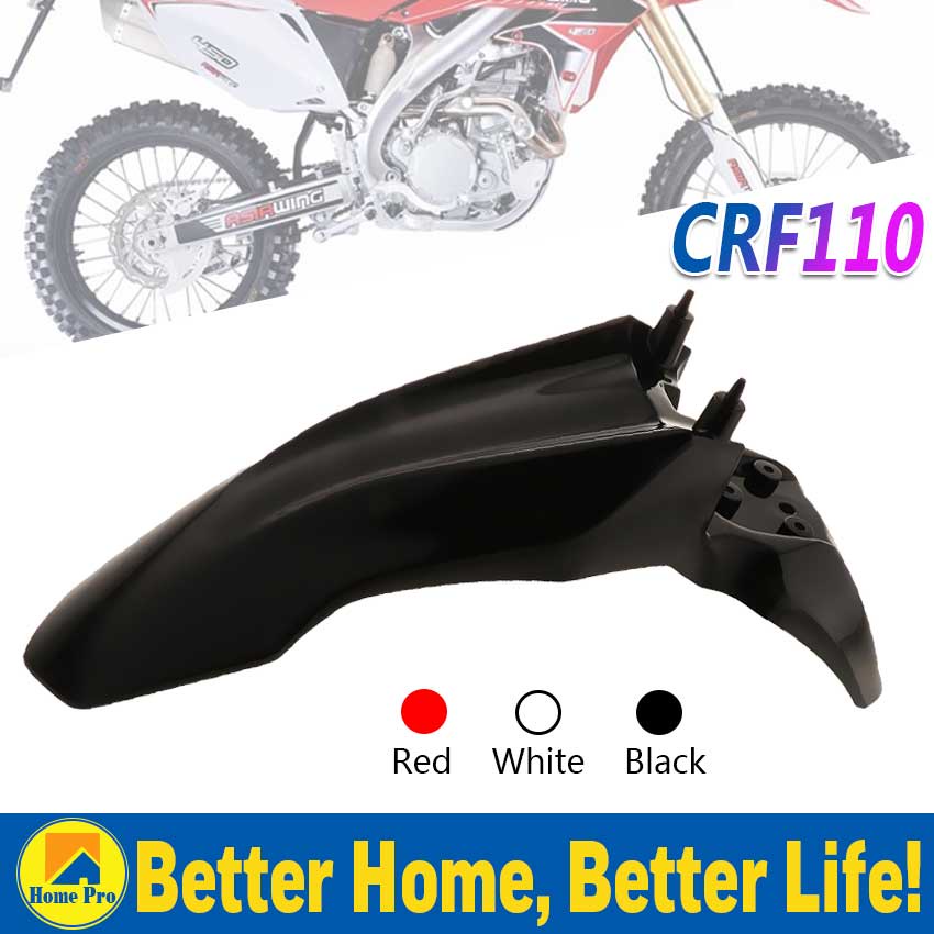 CRF110 Front Fender Motorcycle Plastic Kit Fairing Front Fender ...