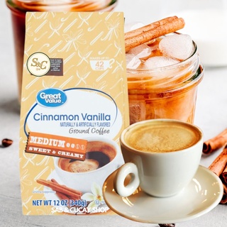 Great Value Cinnamon Vanilla Ground Coffee 12 oz | Shopee Philippines