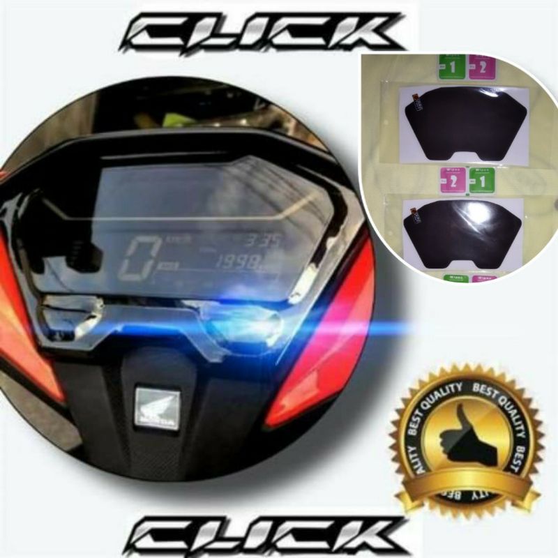 PANEL GAUGE PROTECTOR FOR HONDA CLICK 125i / 150i v2 & v3 honda click ...