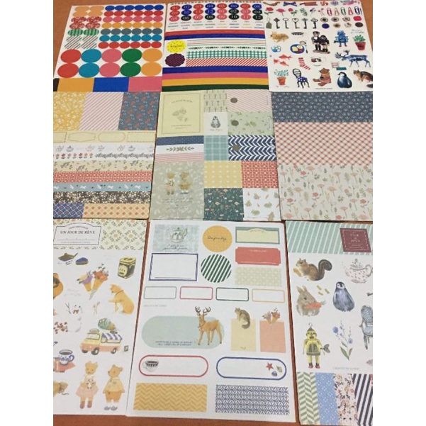 Vintage background sticker for scrapbook journal | Shopee Philippines