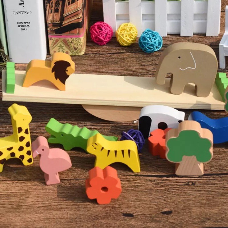 Montessori Blocks WOODEN NUMBER BLOCKS Montessori-Inspired Learning ...