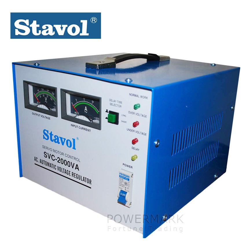 STAVOL ST-2000VA Automatic Voltage Regulator | Shopee Philippines