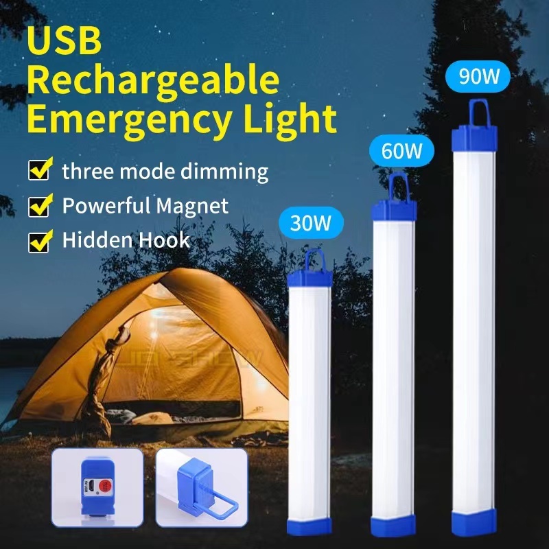 Emergency Lights Rechargeable on sale LED USB 5V 30W 60W 90W Portable ...