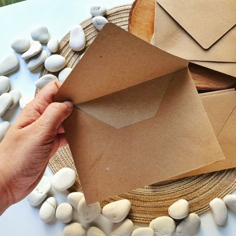Brown Kraft Paper Envelope Envelope - Manila Store